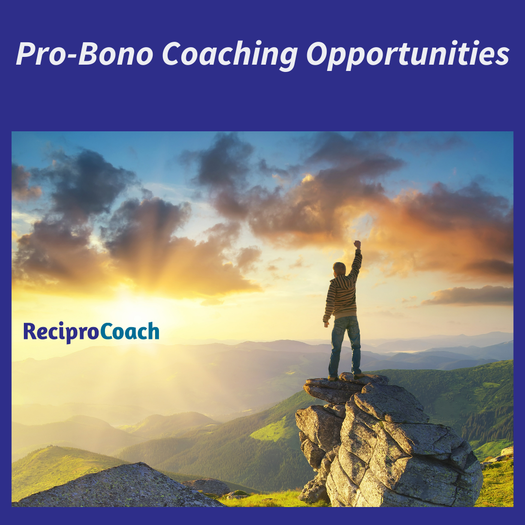 International Coaching Week Pro-Bono Coaching Opportunities – ReciproCoach